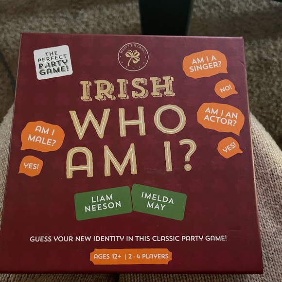 Other | Irish Who Am I A Trivia Card Game Quiz Classic The Perfect ...